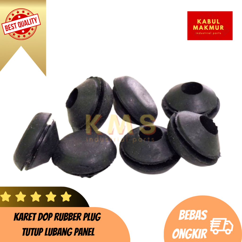 Jual Karet Dop Rubber Plug Tutup Lubang Panel 10MM, 12MM, 17MM, dan ...