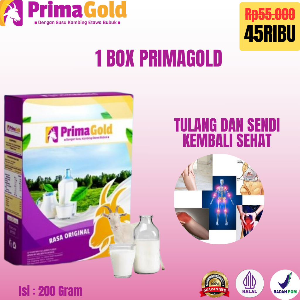 Jual 1 Box Susu Kambing Etawa Primagold Menjaga Kesehatan Tubuh ...