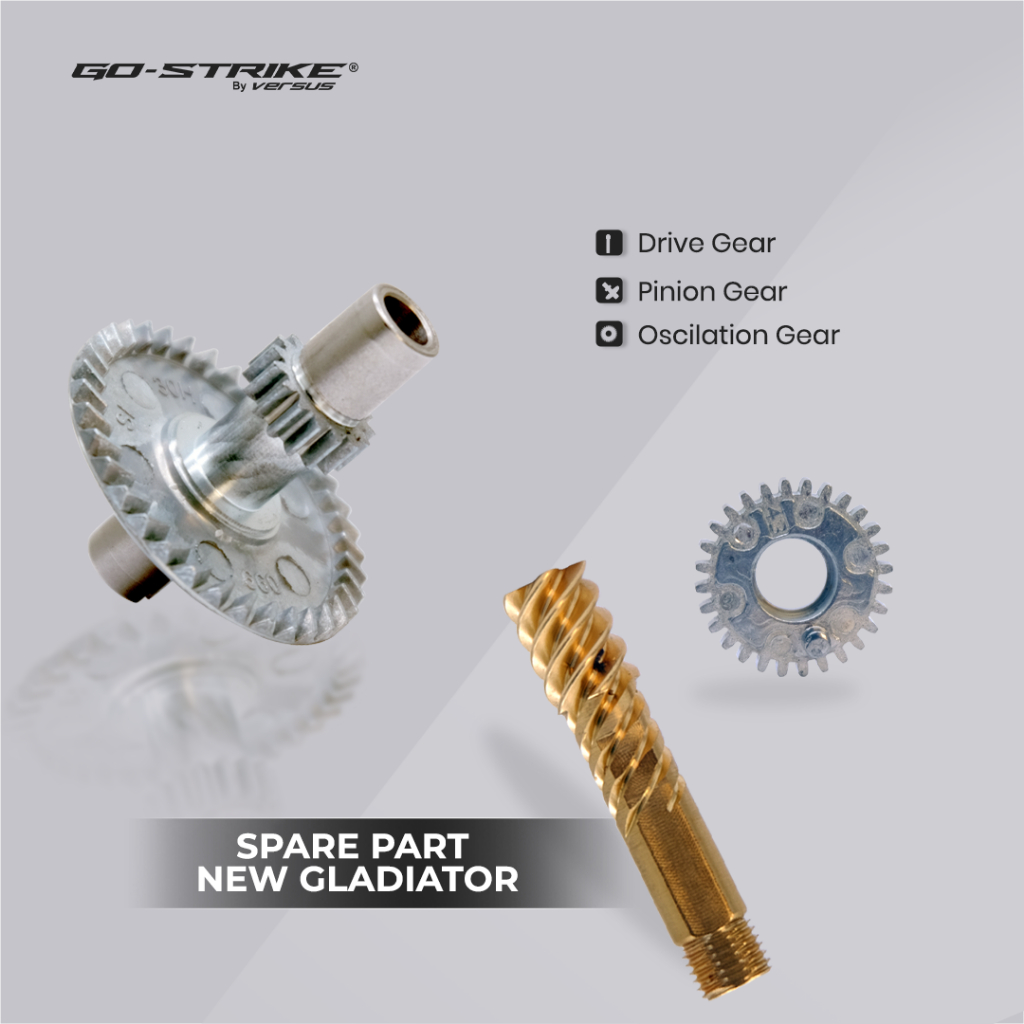 Jual SET GEAR REEL PANCING FOR GLADIATOR 1000 - 6000 DRIVE GEAR ...