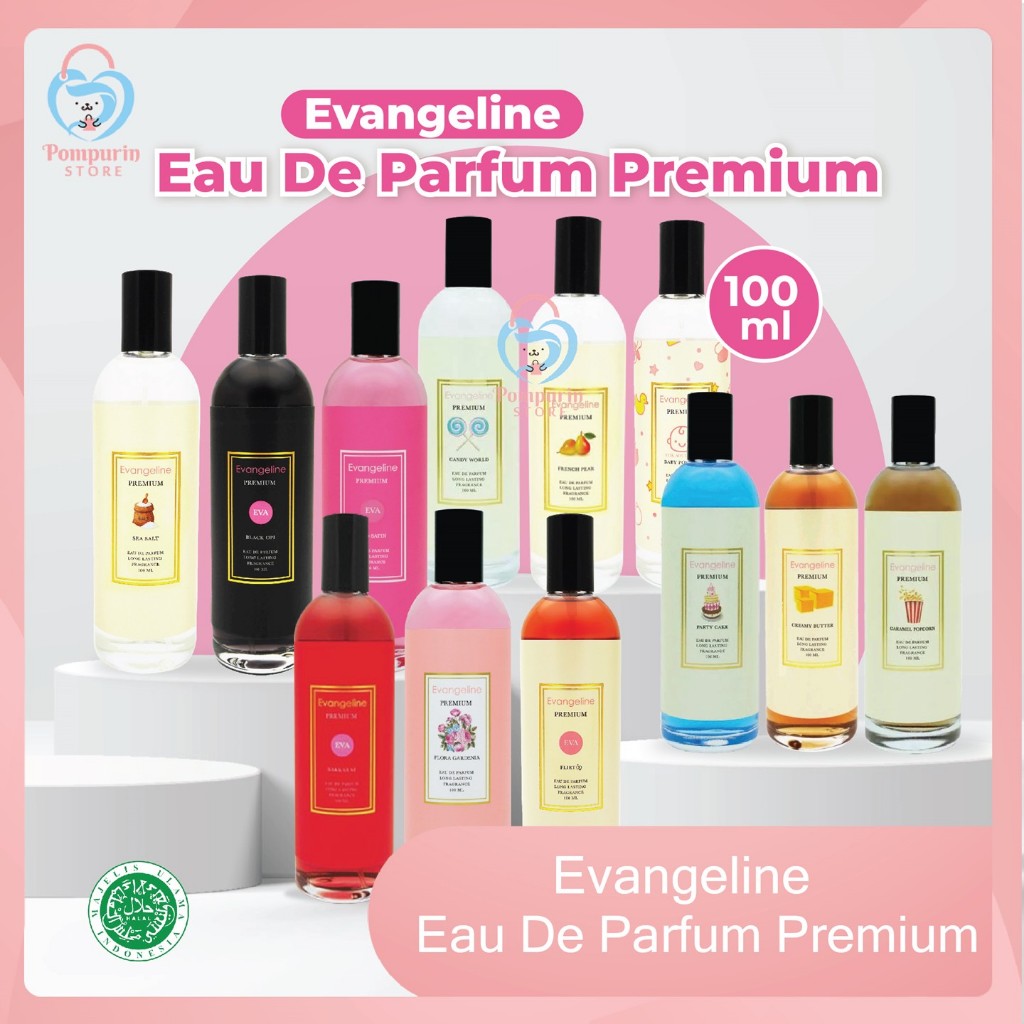Jual Evangeline Eau De Parfum Premium 100ml - Parfum Segar Eau De ...