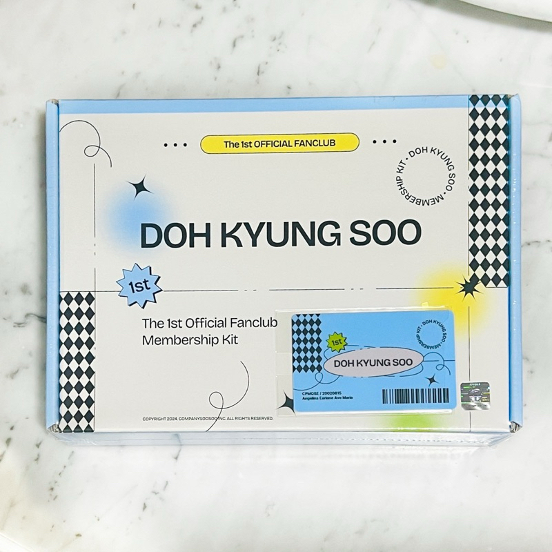 Jual [READY] DOH KYUNG SOO - The 1st Official Fanclub Membership Kit ...