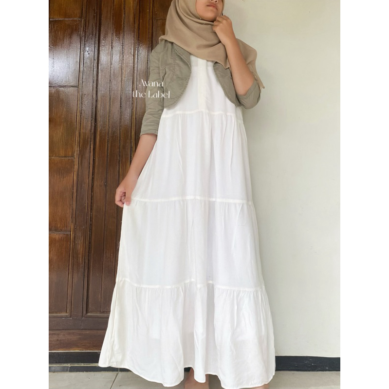 Jual INNER DRESS - INNER DRESS BUSUI RAMPEL PREMIUM TANPA LENGAN MAXI ...