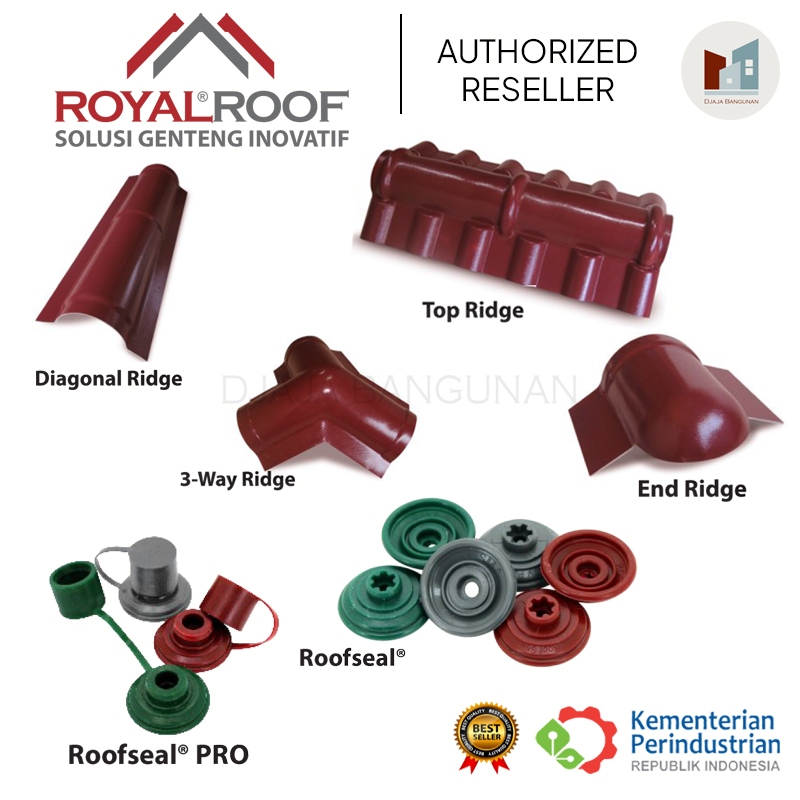 Jual Atap - ROYALROOF Premium Harga termurah merk ROOFTOP ROYALROOF ...