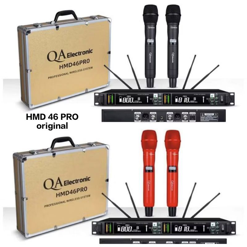 Jual Mic wireless Qa Elektronic HMD 46 PRO hmd46pro original by RDW | Shopee Indonesia