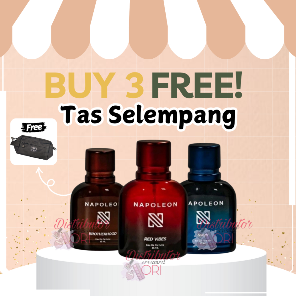 Jual NAPOLEON Perfume EDP 65ml - parfum pria | EDP | Shopee Indonesia