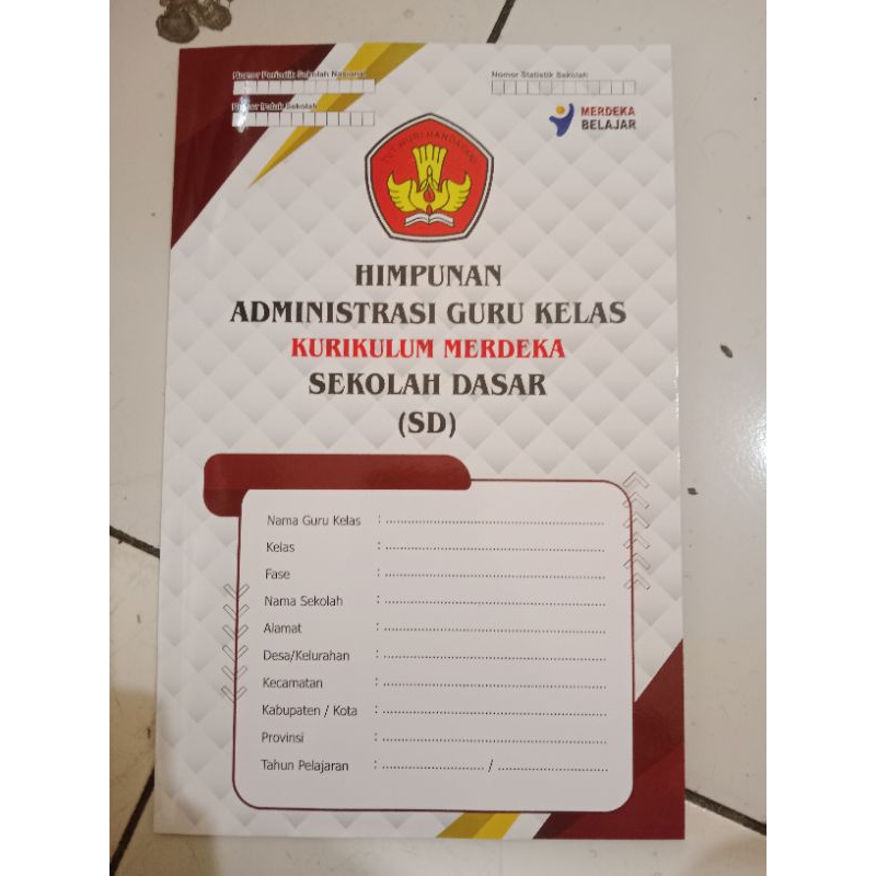 Jual BUKU ADMINISTRASI GURU KELAS ISI 7 BUKU | Shopee Indonesia