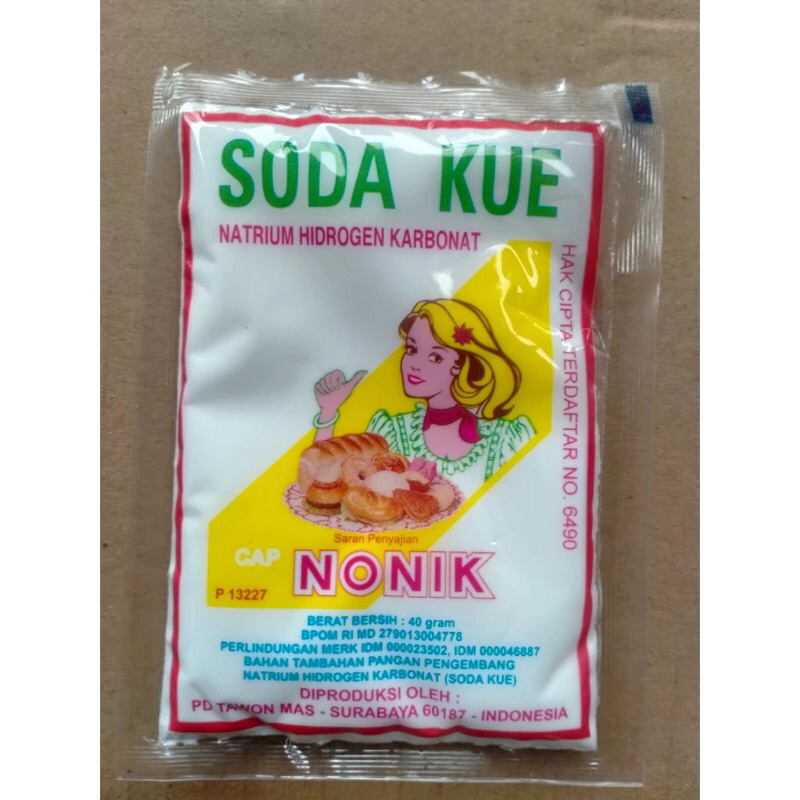 Jual Soda Kue Nonik Sachet 40 gr | Shopee Indonesia