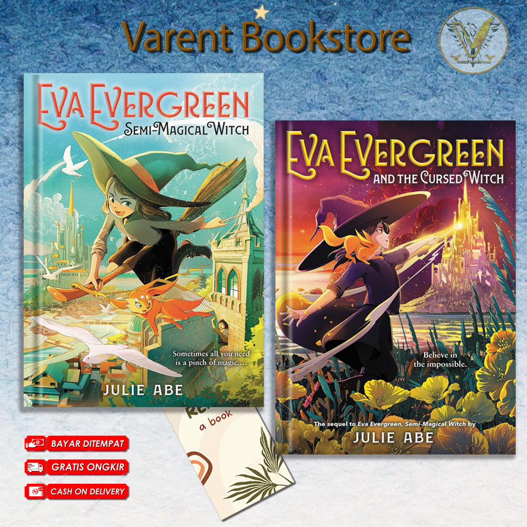 Jual Eva Evergreen (2 book series) Semi-Magical Witch - and the Cursed ...