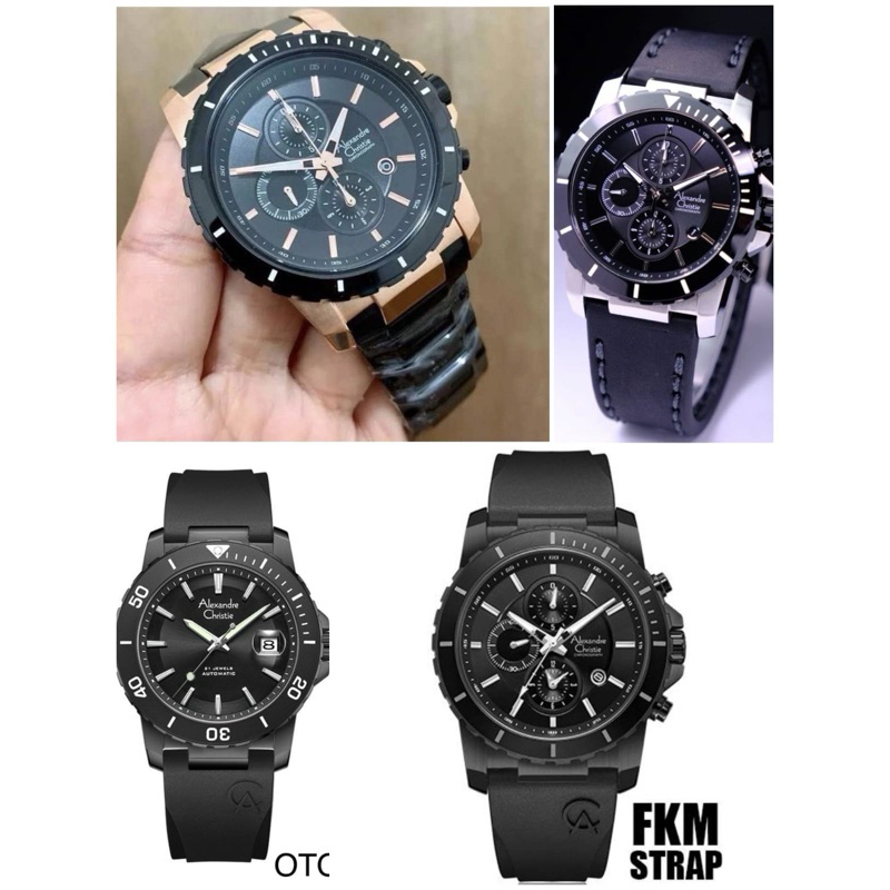 Jual Alexandre Christie AC6141 Couple Jam Tangan Couple AC 6141 Rantai ...