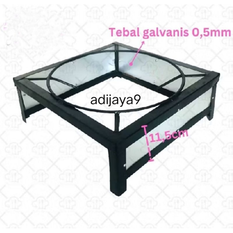 Jual Tungku kompor api seribu rangka dudukan kompor api 1000 model siku ...