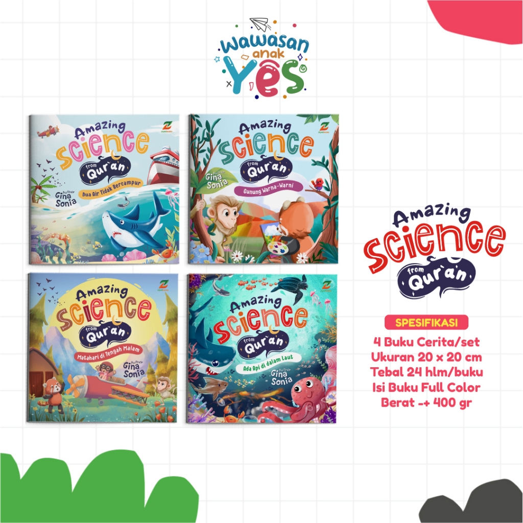 Jual buku MY FIRST LEARNING FROM QURAN Siapakah Allah anak islami umur 1 2 3 4 tahun ziyadbooks ...