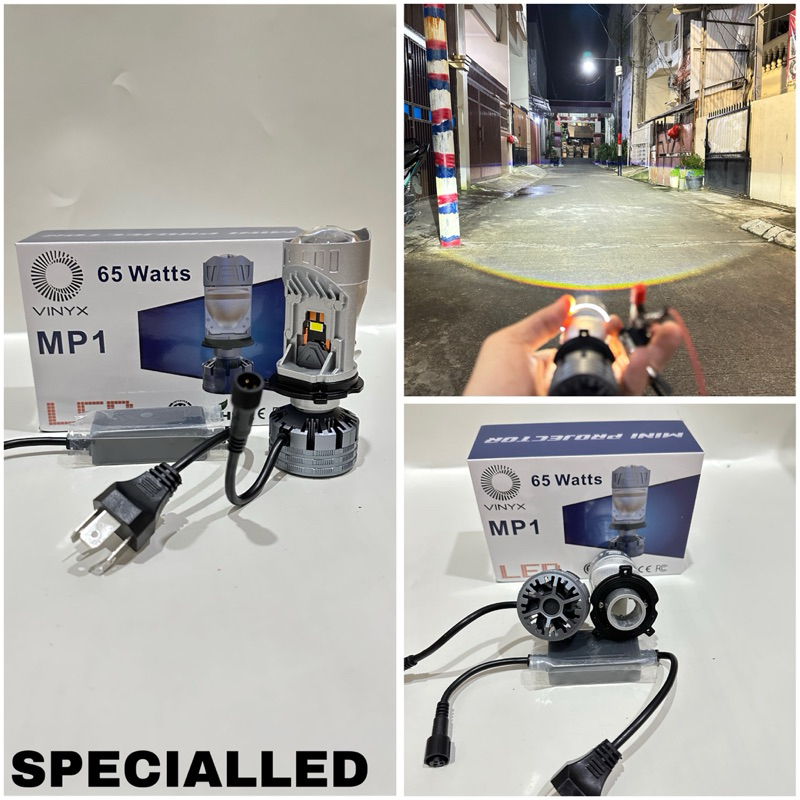 Jual Lampu Vinyx MP1 H4 65W Projie H4 Mini Projector Lens Lensa Mobil ...