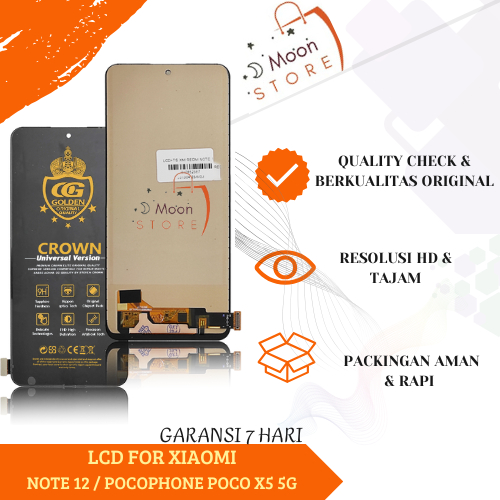 Jual LCD TOUCHSCREEN REDMI NOTE 12 / LCD XIAOMI REDMI NOTE 12 / POCOPHONE POCO X5 5G ORIGINAL ...