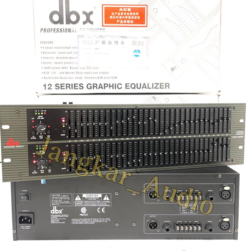 Jual Equaliser DBX 1231 ( 2 X 31 Channel ) Equaliser ( Bisa COD ) | Shopee Indonesia