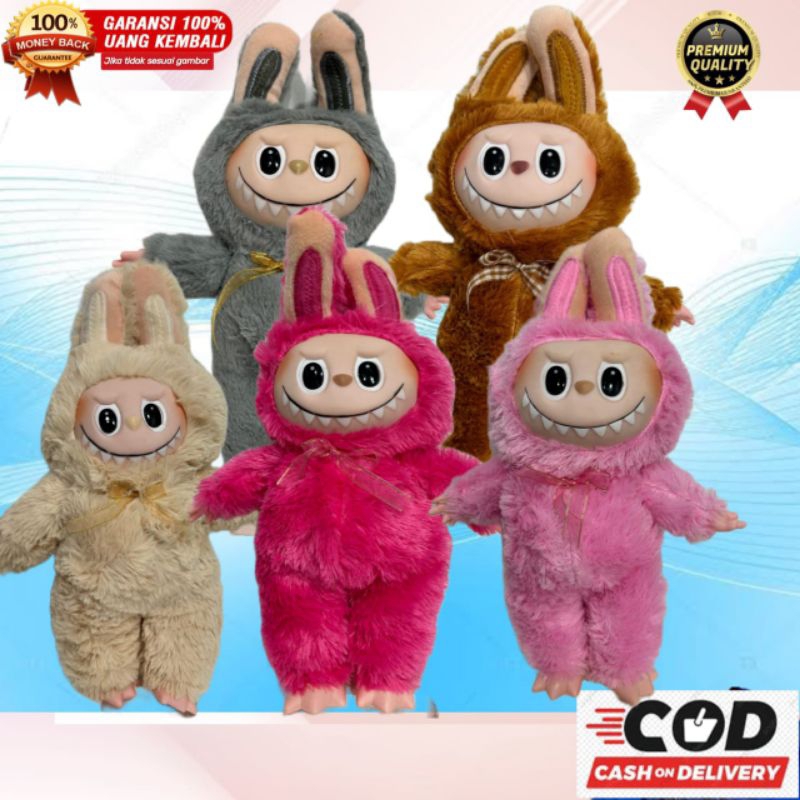 Jual BONEKA LABUBU MUKA KARET VIRALL THE MONSTER SNI EXCLUSIVE TERBARU ...