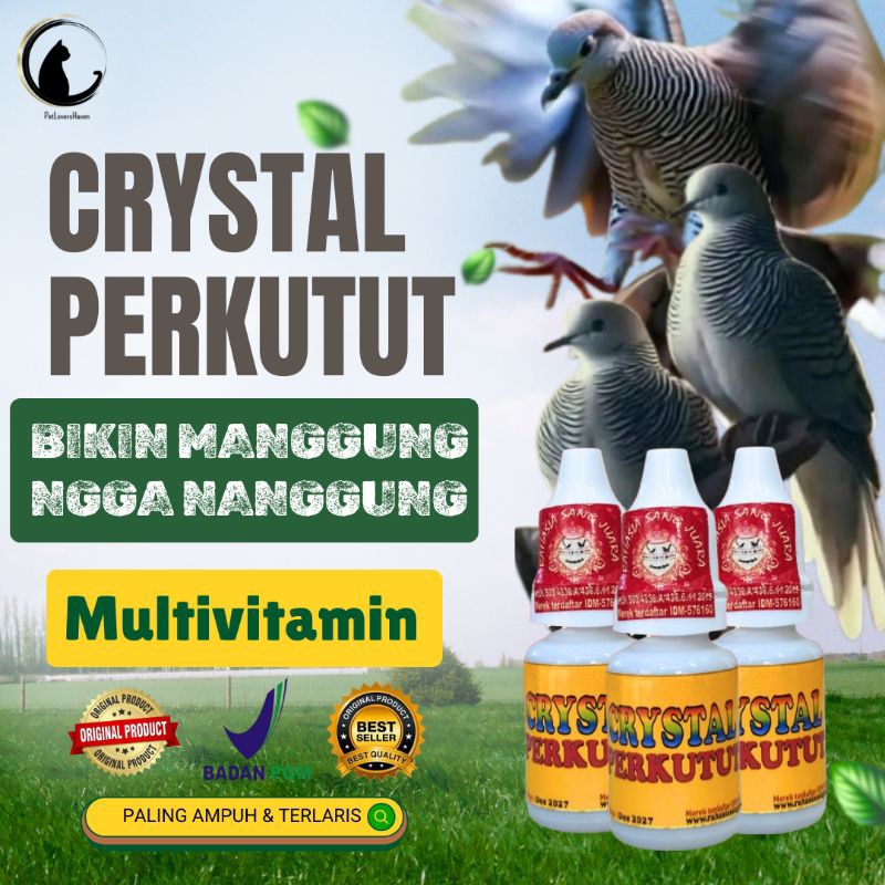 Jual VITAMIN PERKUTUT CRYSTAL MULTIVITAMIN PERKUTUT PALING AMPUH ...
