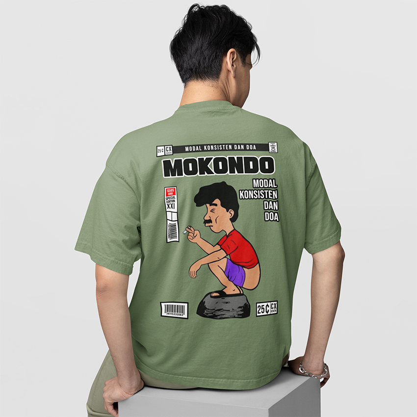 Jual KAOSBRO - Kaos MOKONDO Modal Konsisten dan Doa - Kaos Unik Langka ...