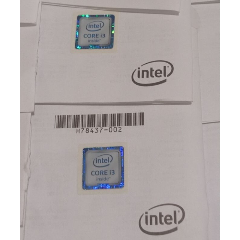 Jual Stiker original logo Intel core i3 generasi 6 | Shopee Indonesia
