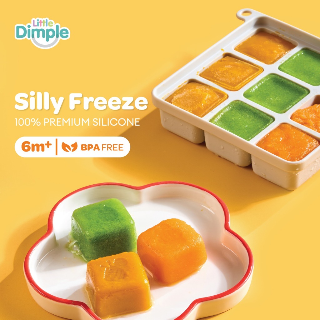 Jual Little Dimple Silly Freeze - Wadah Cetakan Mpasi Beku | Shopee ...