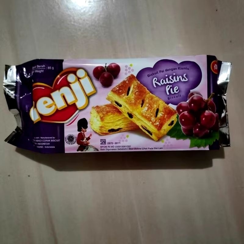 Jual biskuit Genji raisin pie 85gr monde | Shopee Indonesia