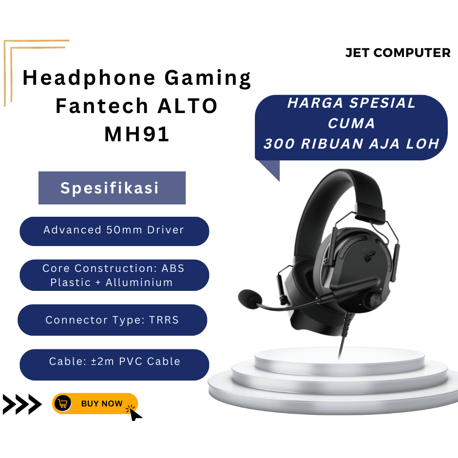 Jual Fantech MH91 Alto Multiplatform Gaming Headset | Shopee Indonesia