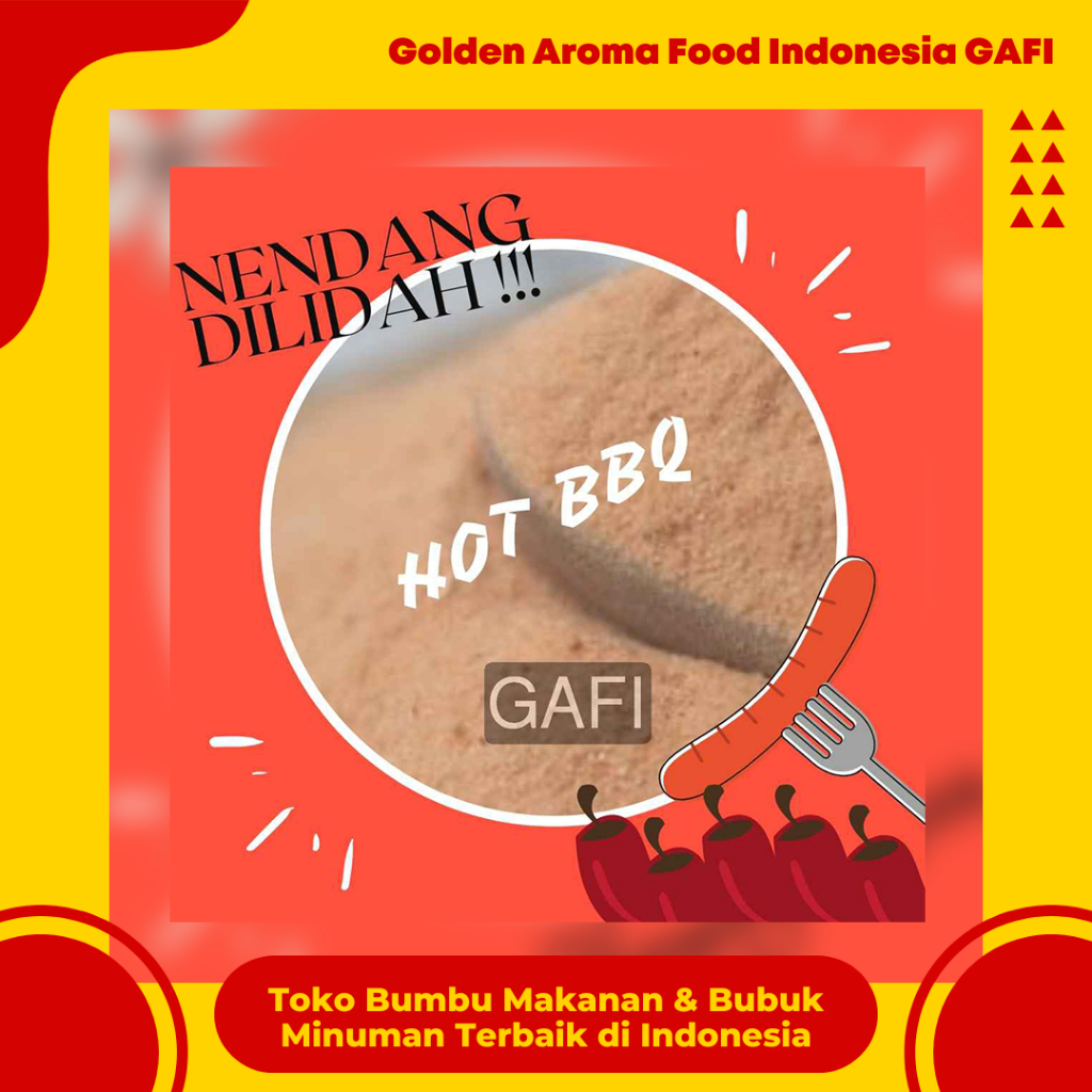 Jual Bumbu Tabur Rasa Barbeque Pedas 1 kg Enak Murah Lezat Gurih Halal ...