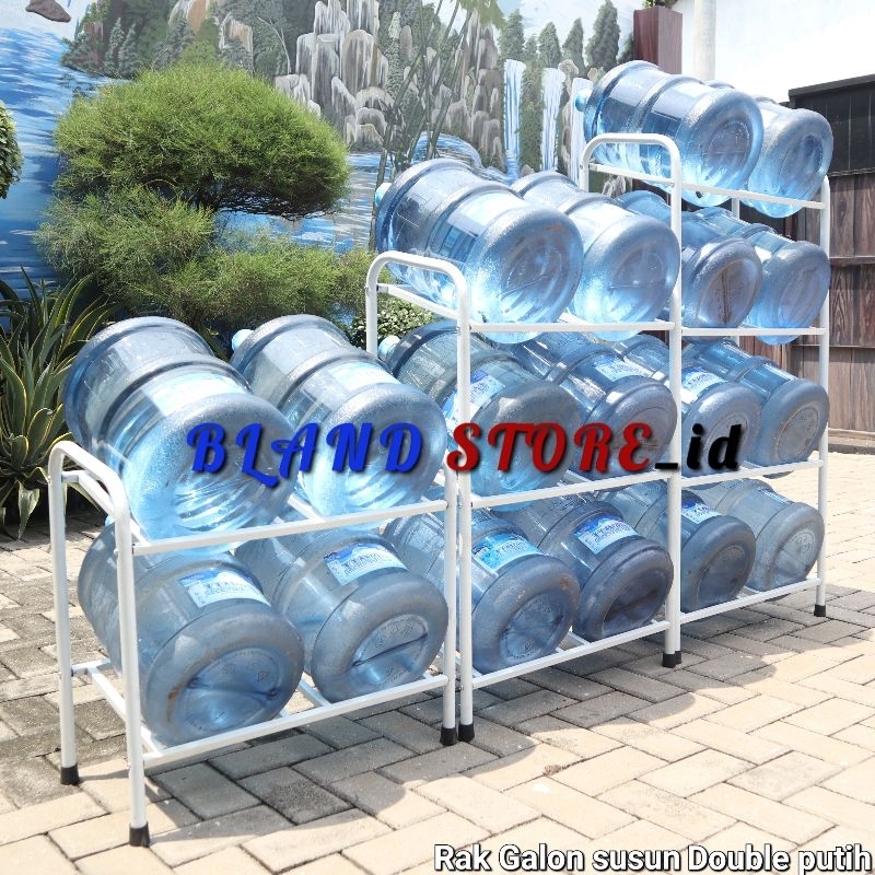 Jual ⭐⭐⭐⭐⭐Rak Galon Susun Double / Tempat Galon Susun / 4 Susun / 3 ...