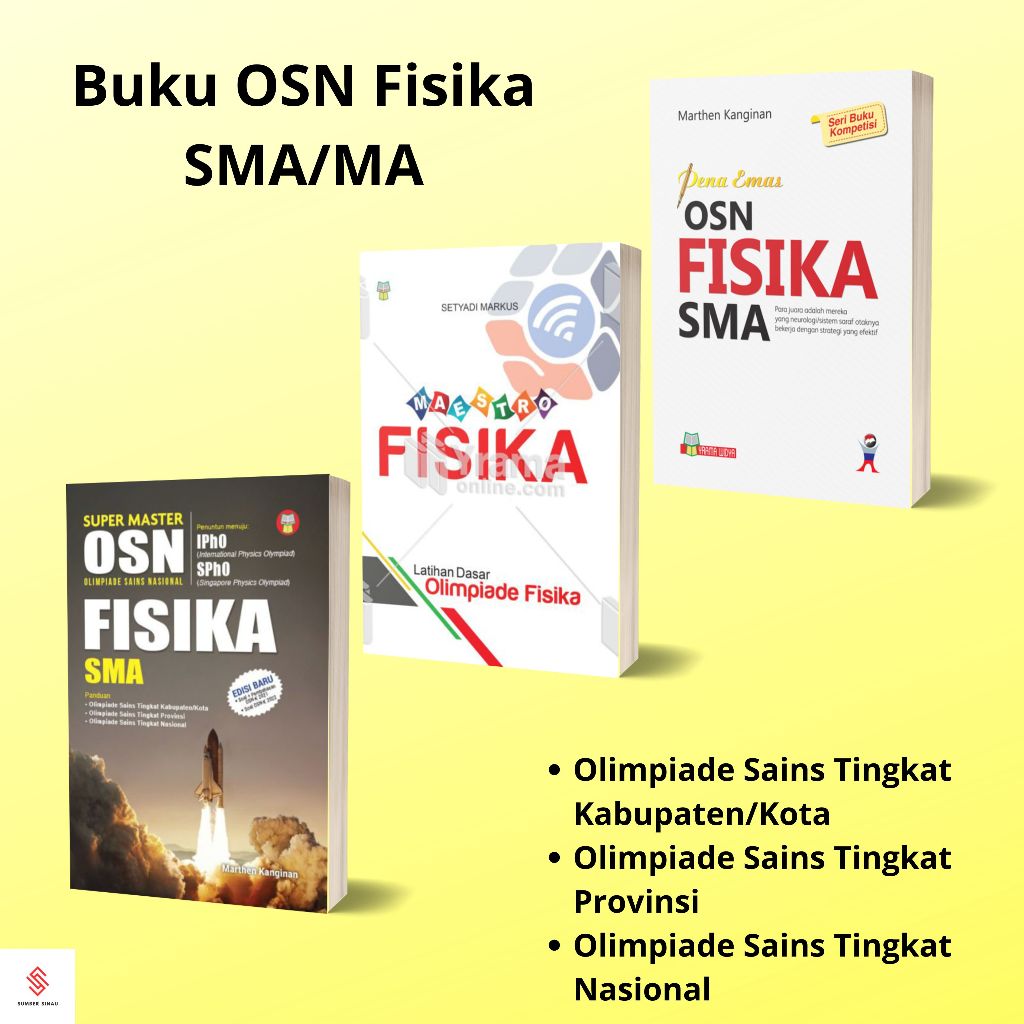 Jual Buku OSN/KSN/Olimpiade Fisika SMA | Shopee Indonesia