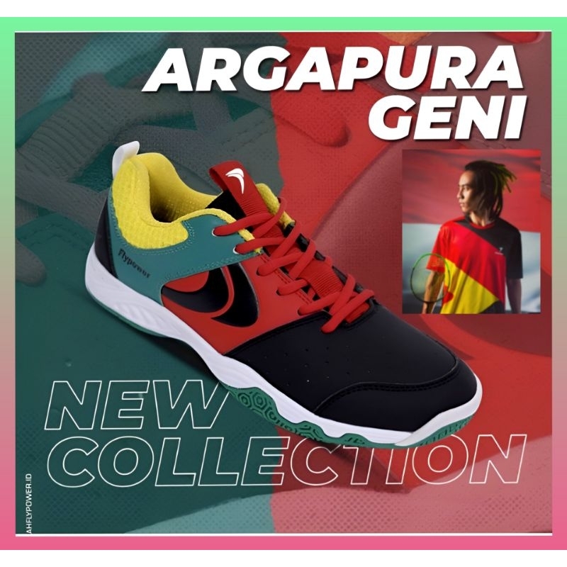 Jual sepatu badminton flypower Argapura geni | Shopee Indonesia
