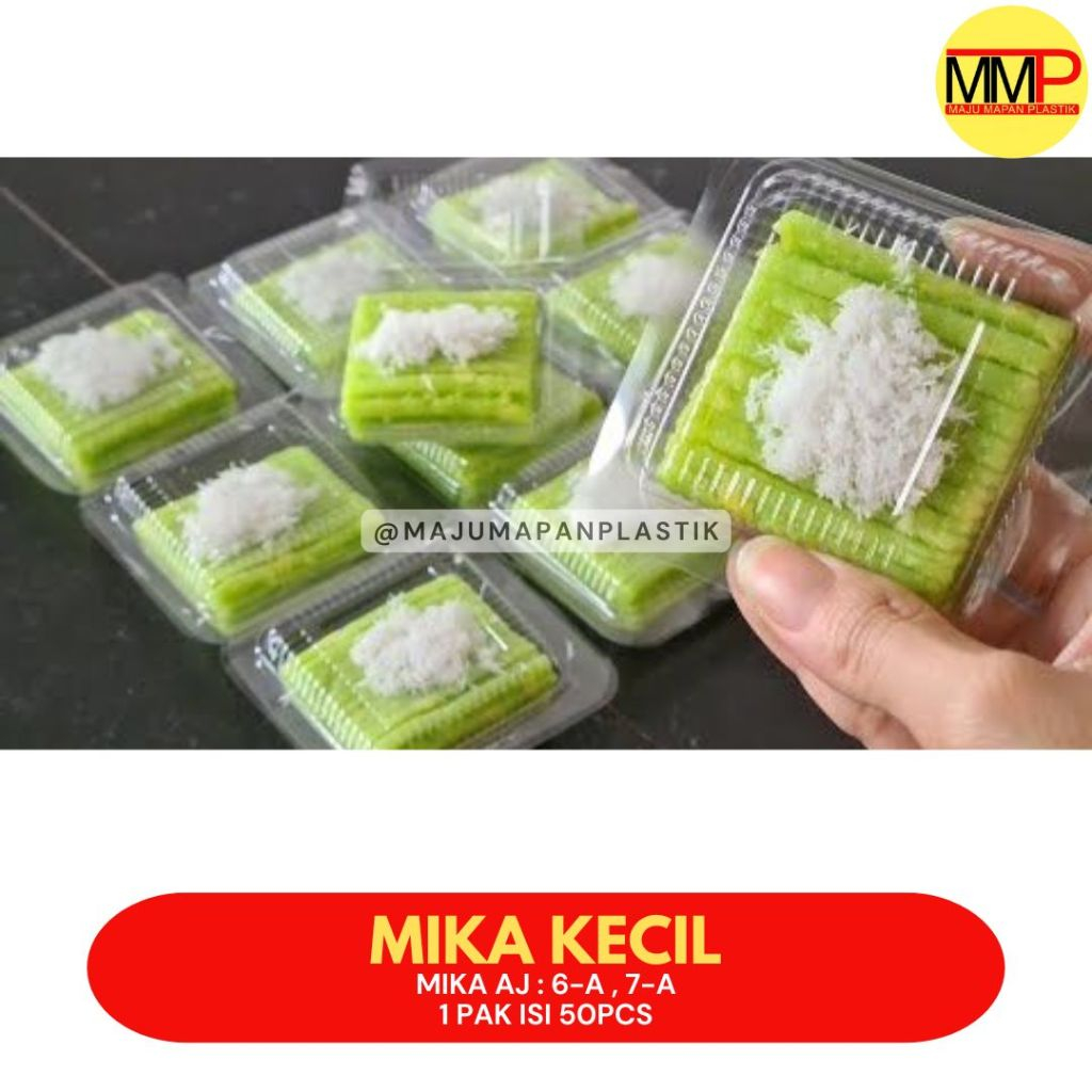 Jual Kotak Mika untuk makanan 3A 4A 5A 6A 7A isi 50 pcs / Mika Murah ...