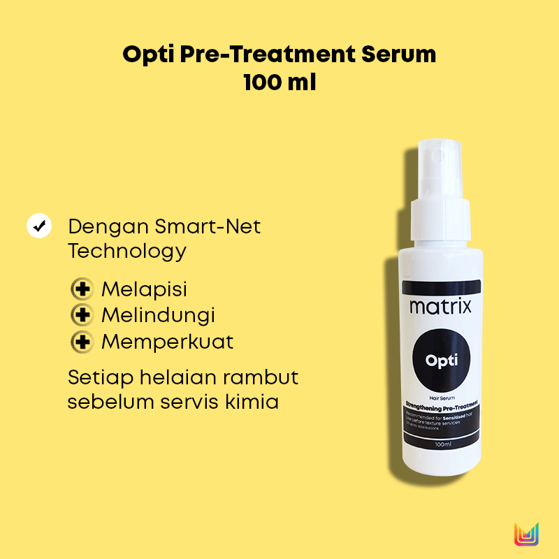 Jual Matrix opti hair serum pre treatment 100ml / matrix anti frizz ...