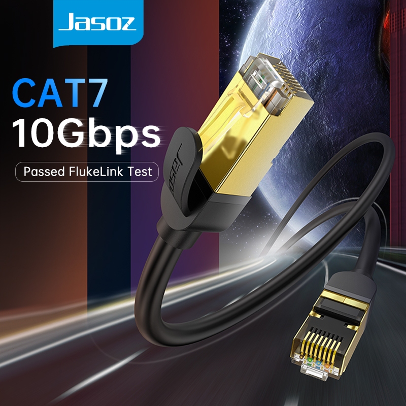 Jual Jasoz Kabel RJ45 LAN 10Gbps 20 Meter UTP Cat 7 Gigabit Ethernet ...
