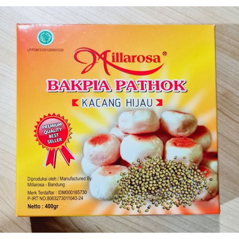 Jual Bakpia Premium Pathok Aneka Rasa Milarosa 1boxc isi 15 Kacang ijo ...