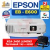 Jual Projector Epson EB E600 3400 LUMENS HDMI 3LCD sudah TKDN | Shopee ...