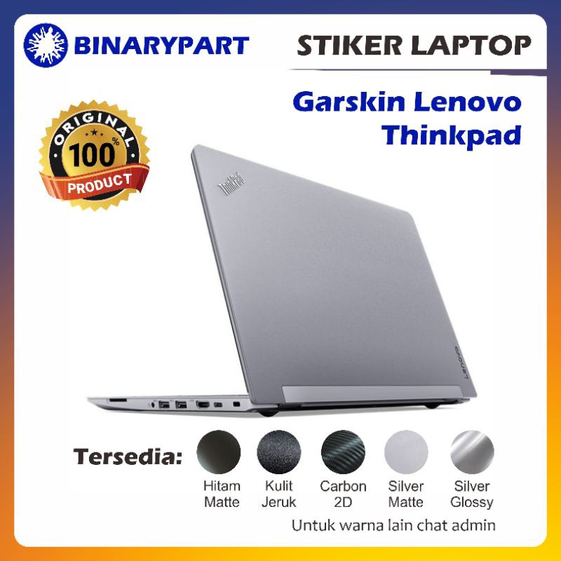 Jual Stiker Garskin Lenovo Thinkpad Series | Shopee Indonesia