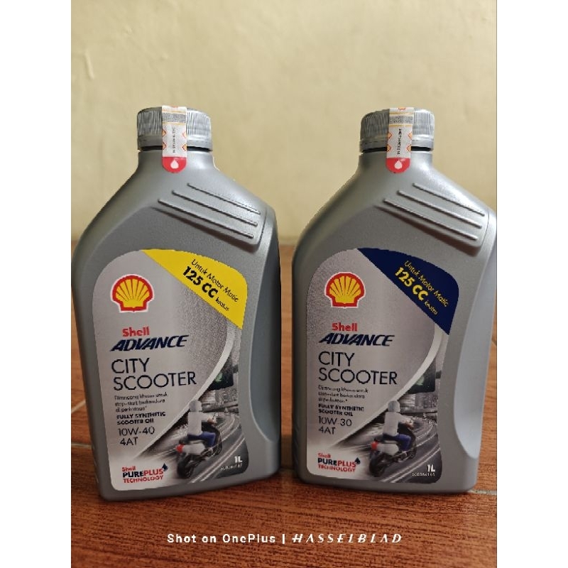 Jual 🆕Oli motor matic Original SHELL City Scooter 1L | Shopee Indonesia