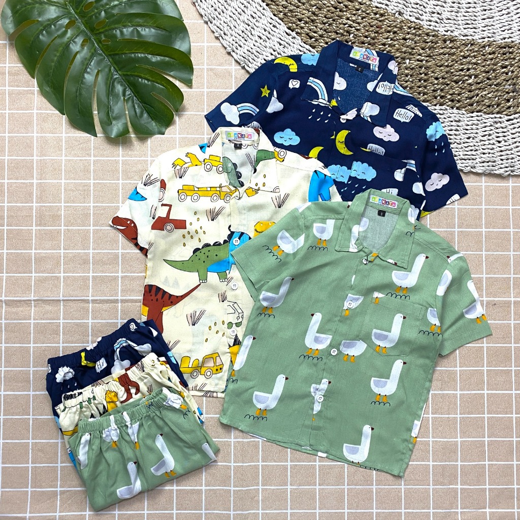 Jual Paket 3pcs Baju Piyama Anak Motif Terbaru Setelan Rayon Baju Tidur ...