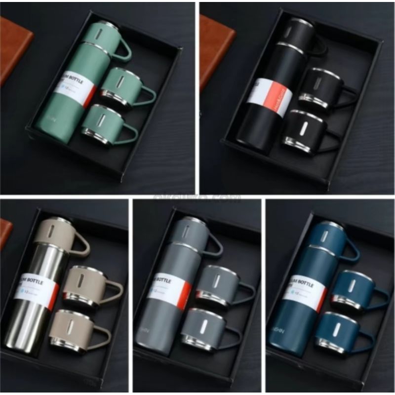 Jual [008] Vacuum set Sultan/botol sultan/hampers/kado/hadiah/Stainless ...
