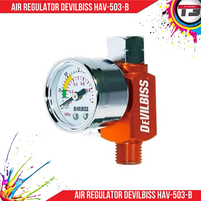 Jual Devilbiss air regulator HAV-503-B original | Shopee Indonesia