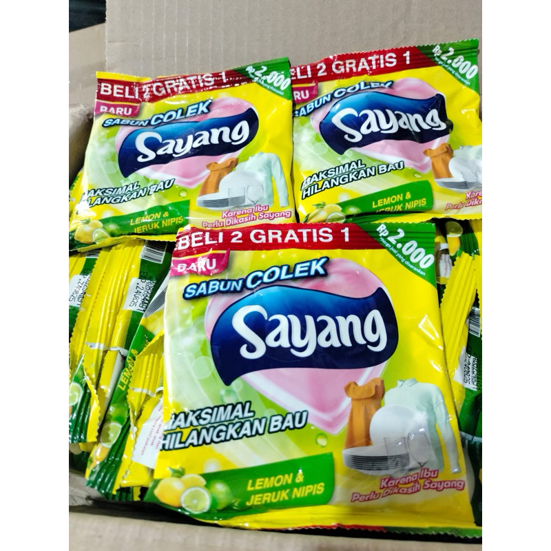 Jual 1 KARTON SABUN COLEK SAYANG | Shopee Indonesia
