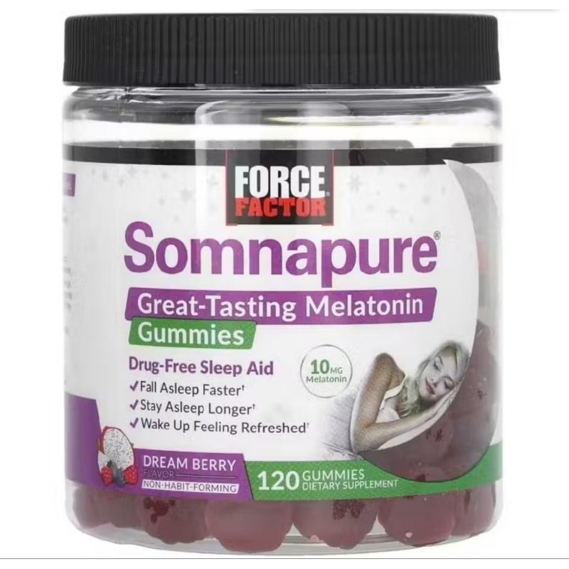 Jual Somnapure Melatonin 1Omg 120 Gummies Gummy Sleep Aid Wake Up Feeling Refreshed ORIGINAL ...