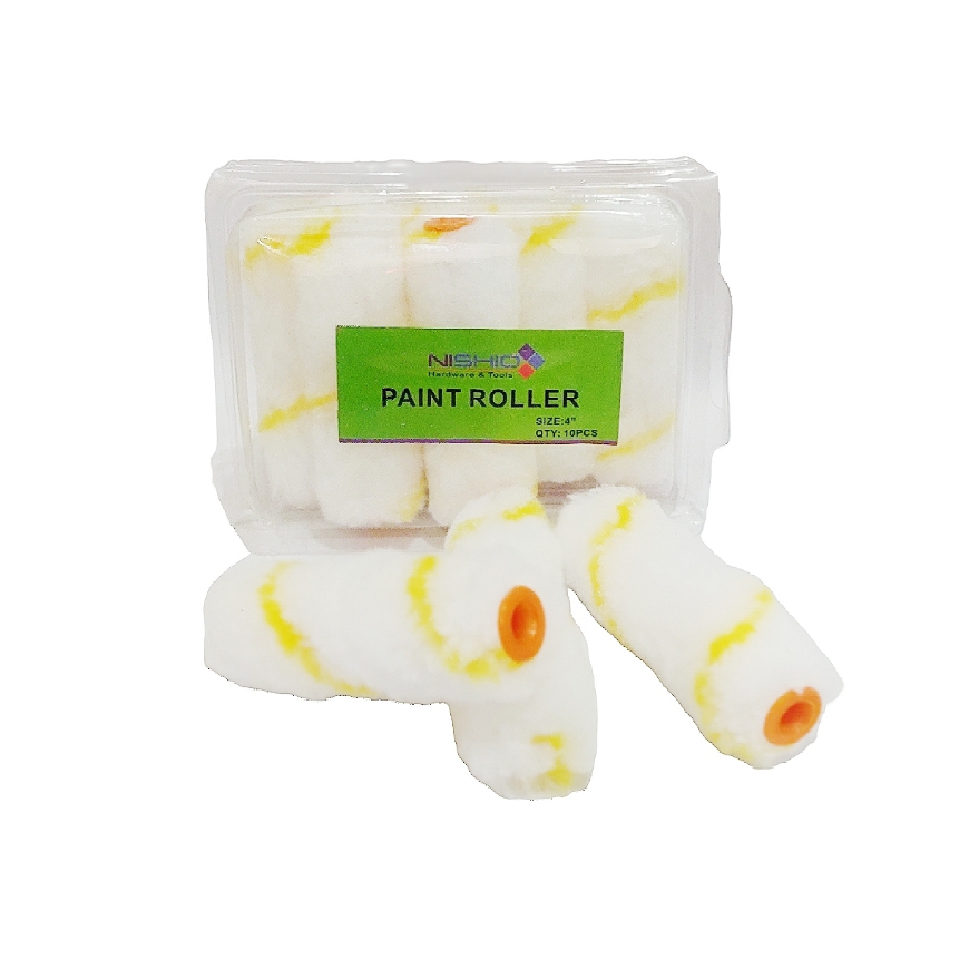 Jual Refill / Bulu Kuas Cat Roll Kapal/Kecil 4 Inch Warna Putih Merk ...