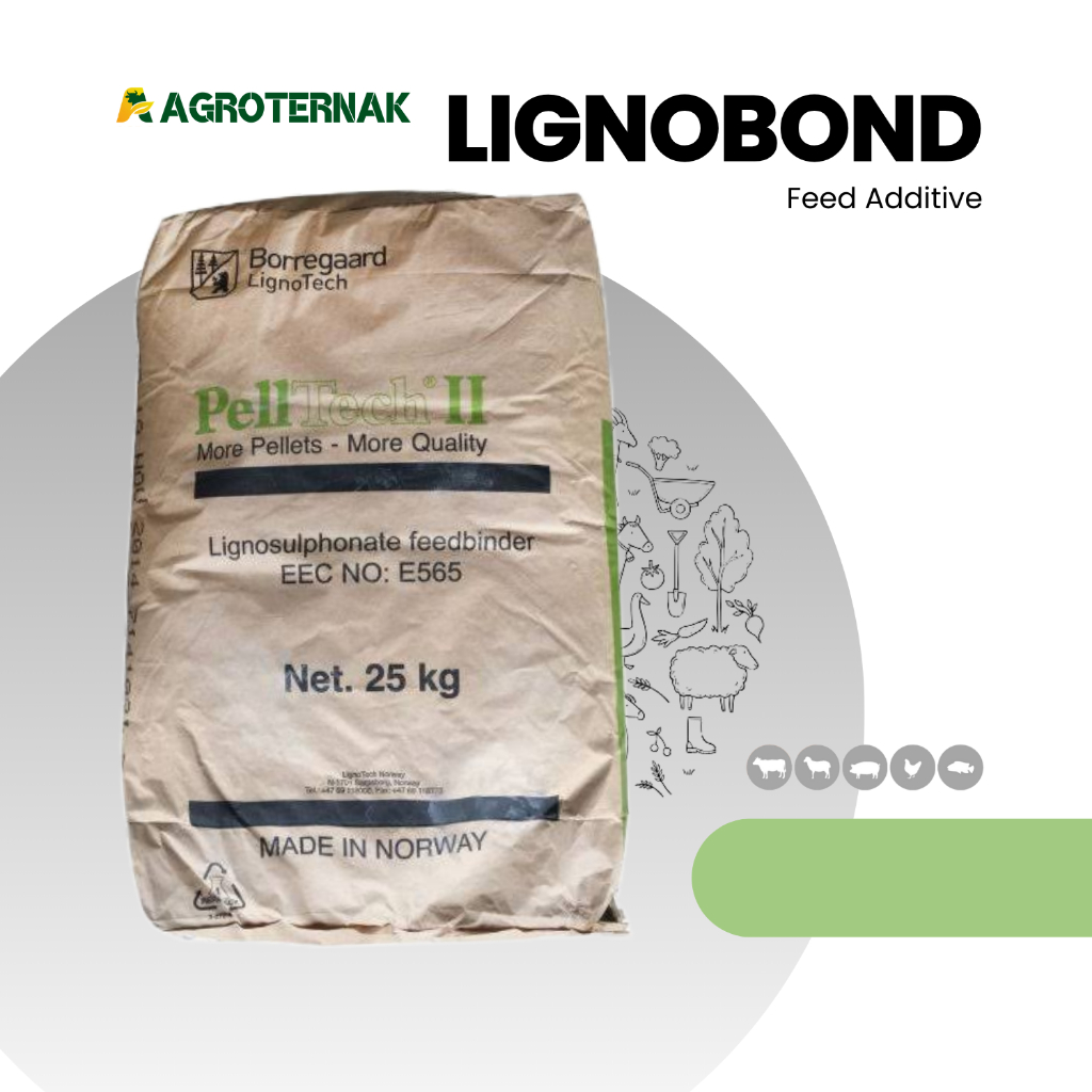 Jual LIGNOBOND Pellet Binder Progol Pelltech Natural Best Binder ...