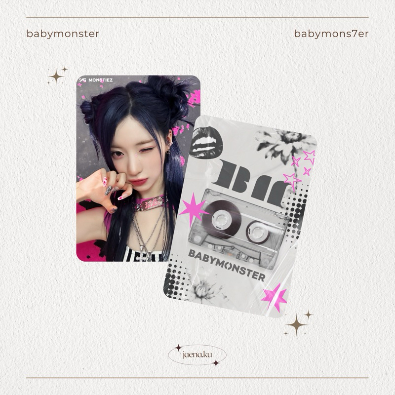 Jual [BABYMONSTER] PHOTOCARD 1 SELCA BABYMONSTER RUKA PHARITA ASA ...
