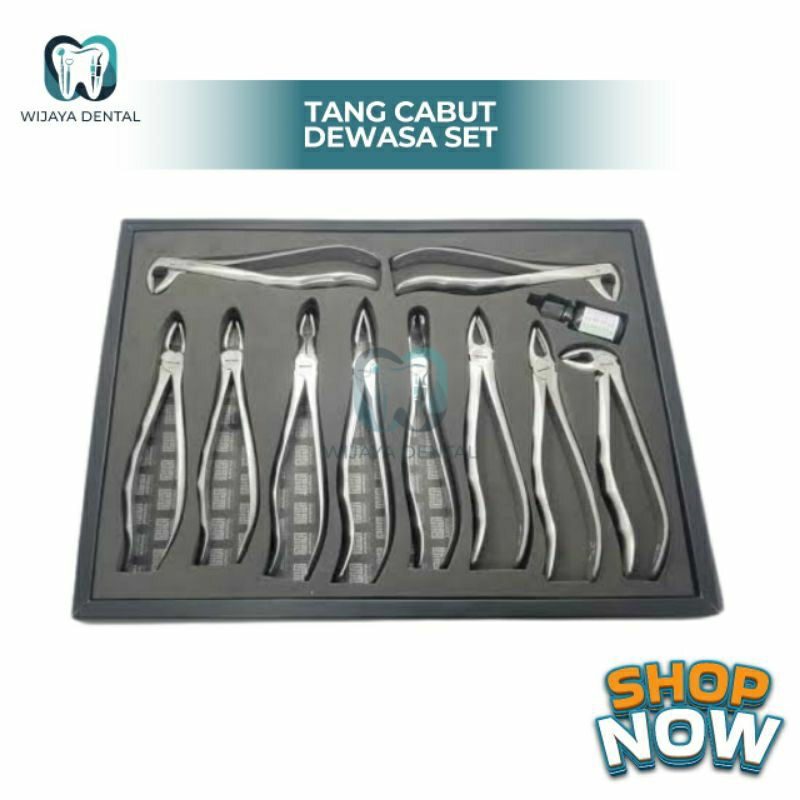 Jual DENTAL TANG CABUT GIGI DEWASA NON HOLE MERK AMMA / TOOTH ...