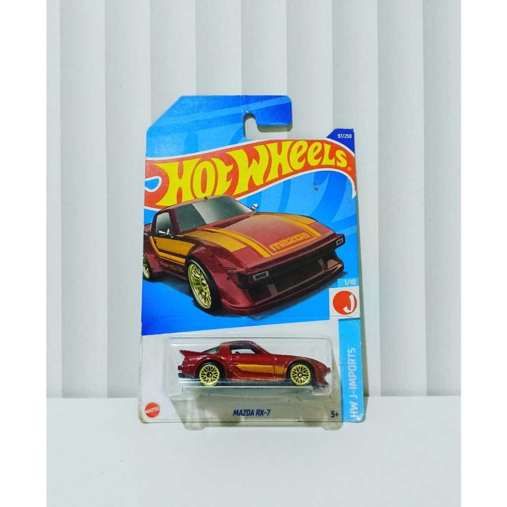 Jual HOT WHEELS HOTWHEELS MAZDA RX7 MERAH | Shopee Indonesia