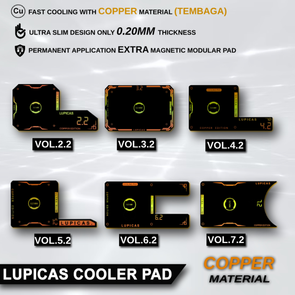 Jual LUPICAS COOLING PAD HEATSINK TEMBAGA 0.2 MM TEMPEL PENDINGIN ...