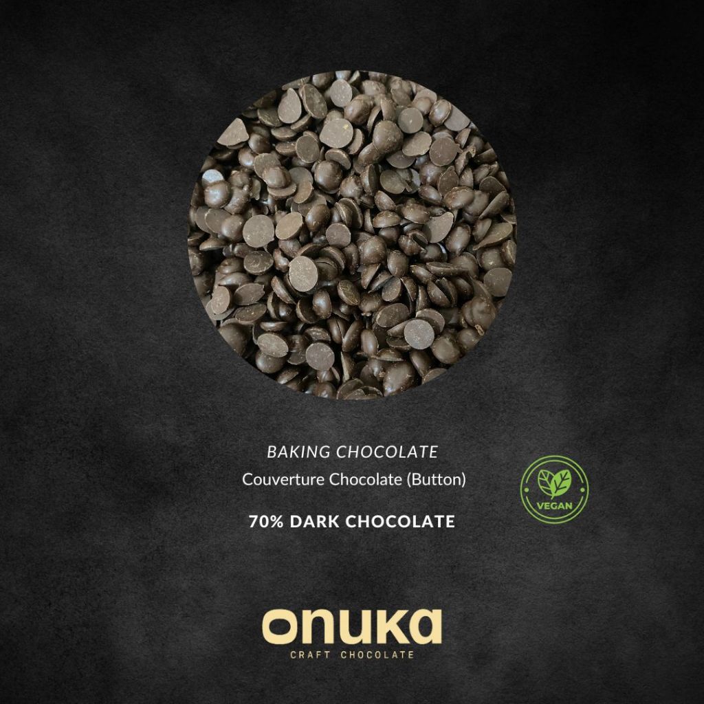 Jual Onuka 70% Dark Baking Couverture Chocolate 1Kg Low Sugar / Coklat ...