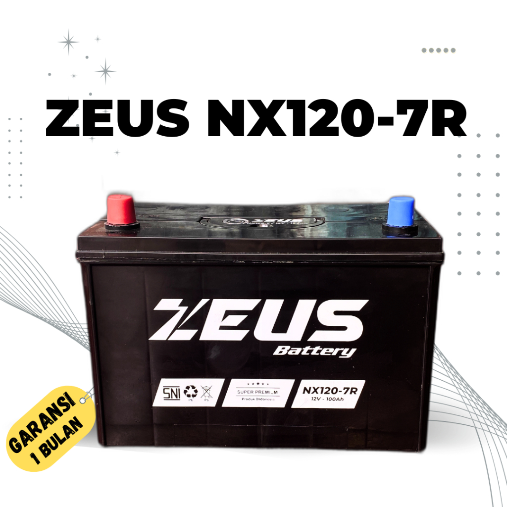 Jual Aki Mobil Ford Escape Ford Ranger Zeus Battery NX120-7R (95D31L) | Shopee Indonesia