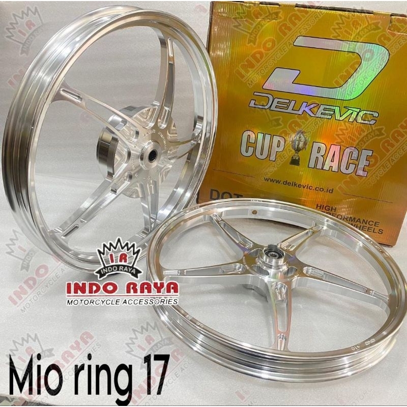 Jual VELG RACING DELKEVIC DND K SPEED RING 17 MIO SPORTY MIO SMILE SOUL ...